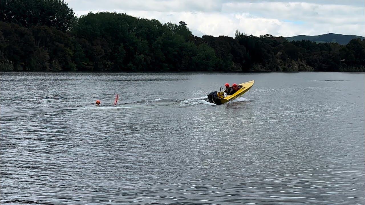 Aquaholic showing that 2 stroke torque during NZ B2B Ski Race prep ...