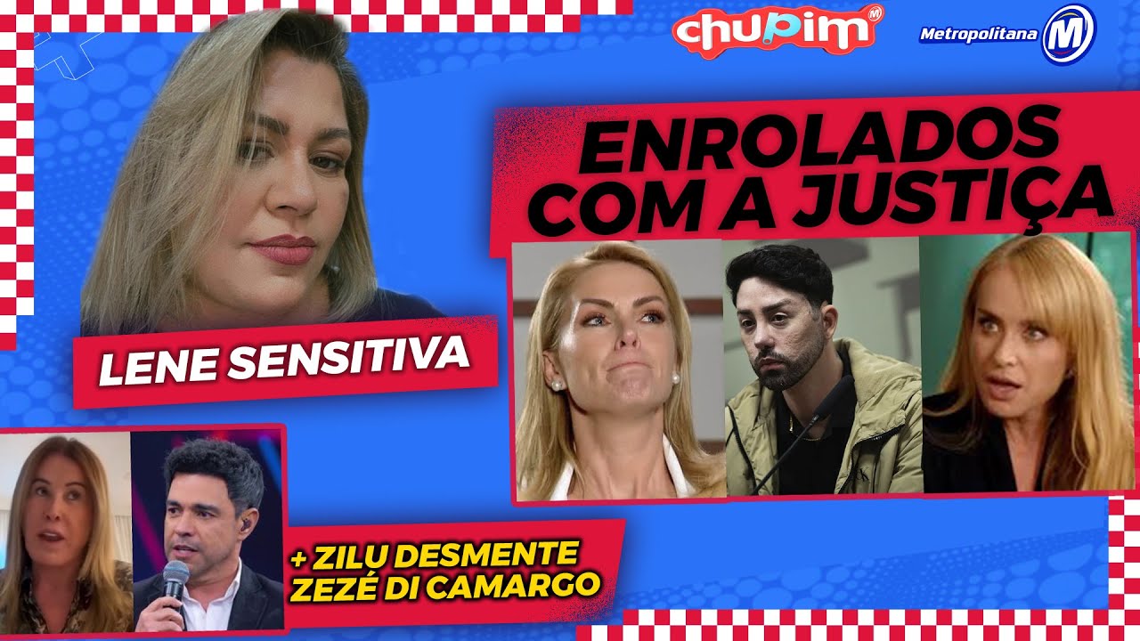 ANNA, RICO E ANGÉLICA PROCESSADOS + ZILU ABRIU MÃO DE PENSÃO + LENE ...