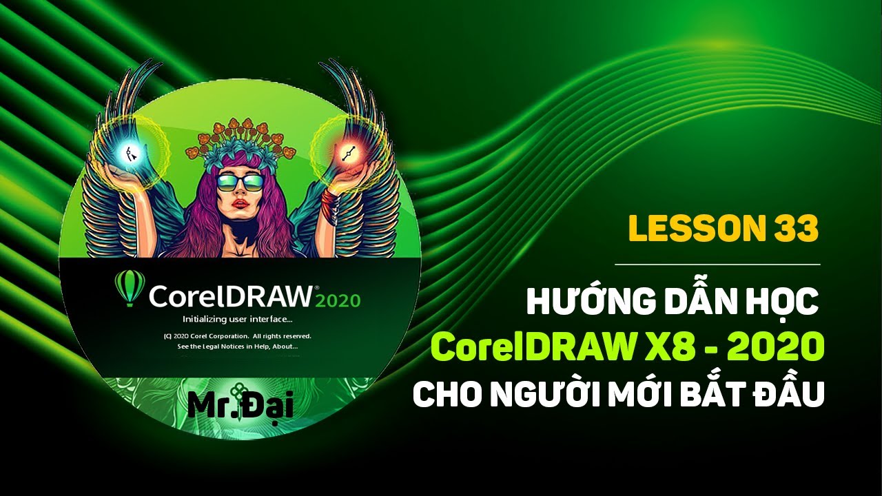 Lesson 33 Hướng dẫn edit hình ảnh Bitmap cơ bản với Effects trong CorelDRAW X8 | Mr.Đại - YouTube