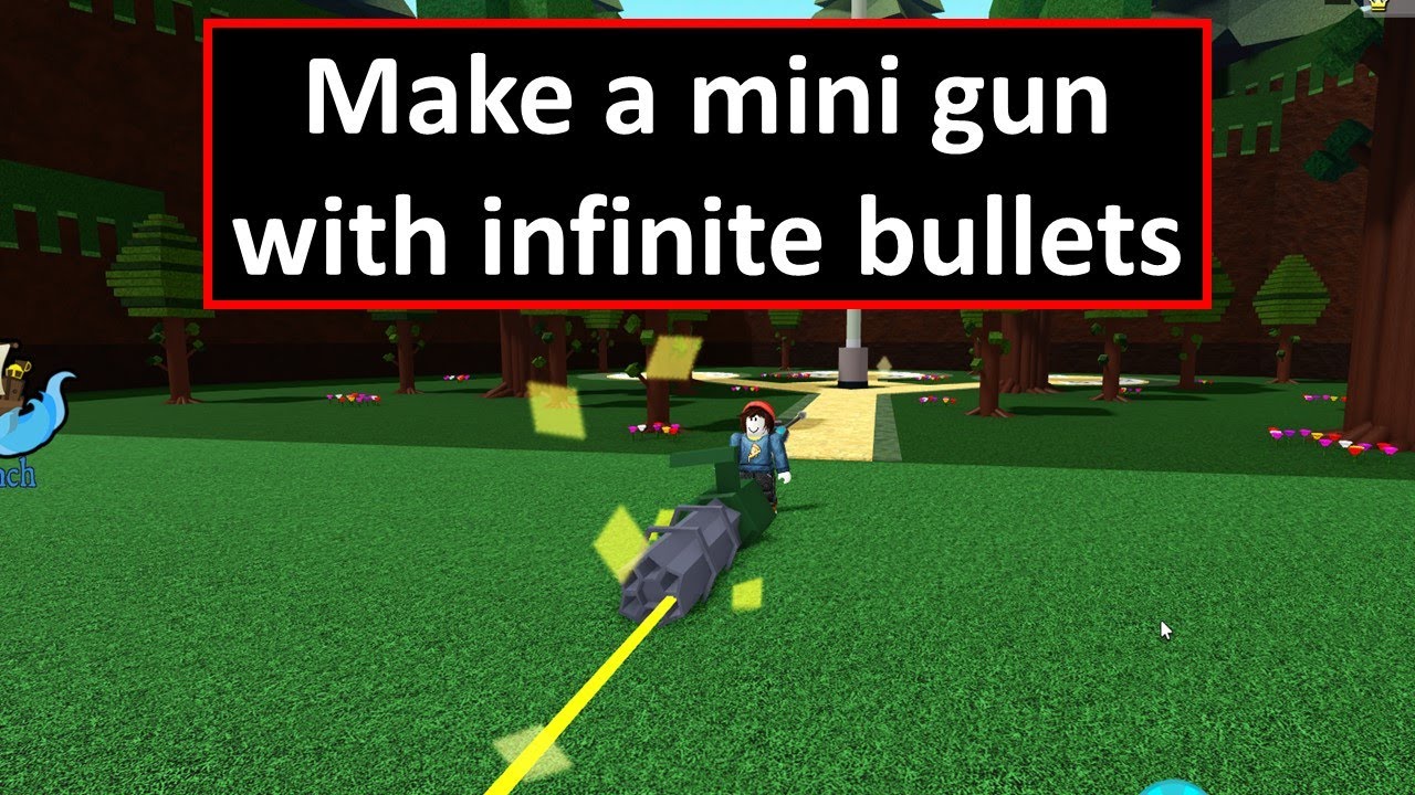 Make a mini gun with infinite bullets - Build a Boat for Treasure - YouTube