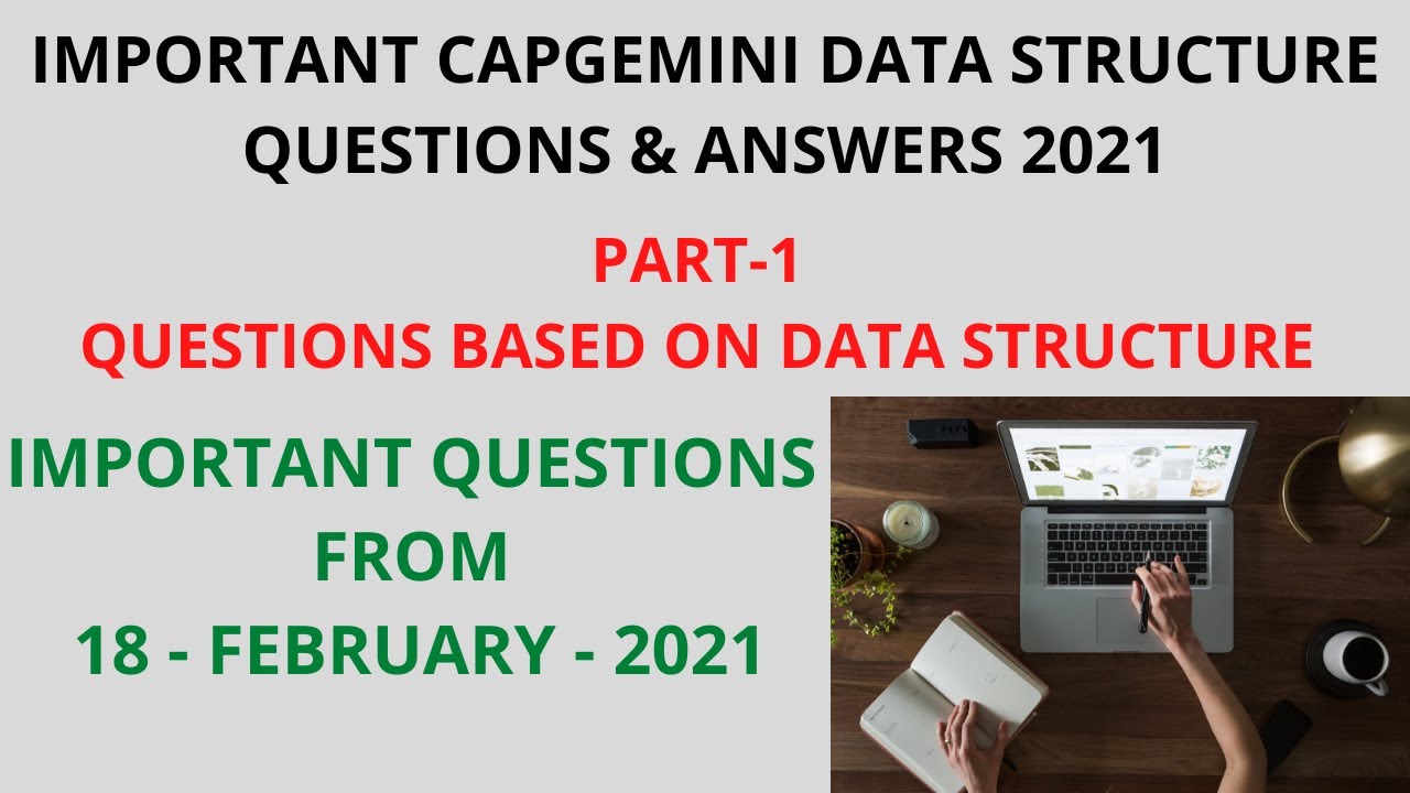 Part-1 Important Capgemini Questions || Data Structure Questions ...