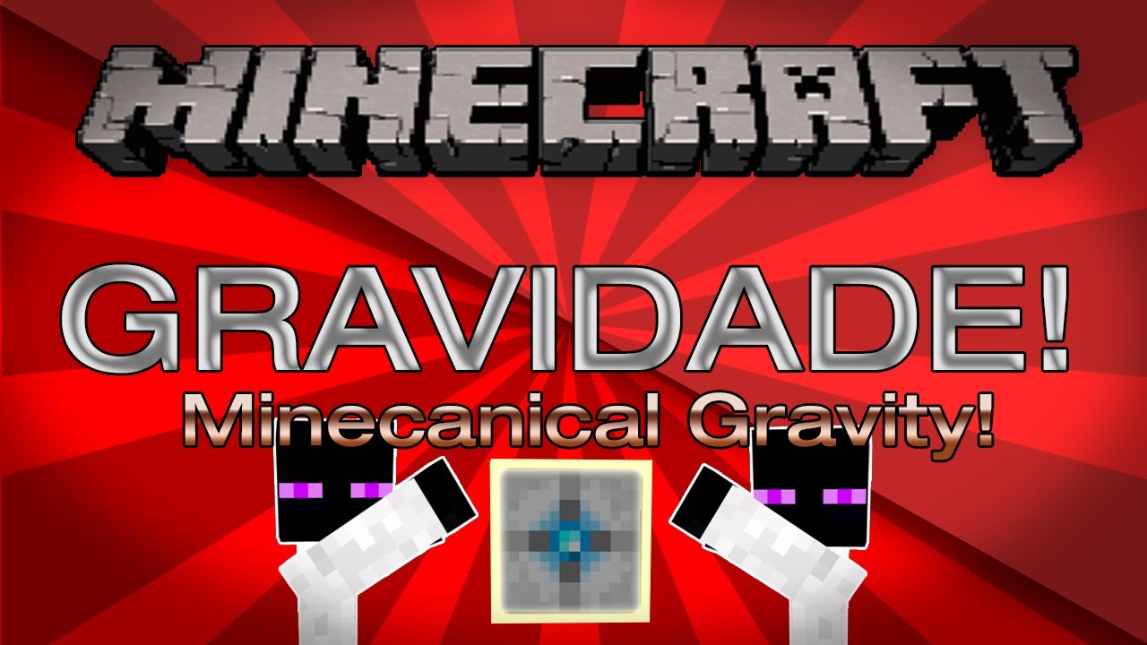 Minecraft Mods #11 - Gravidade! (Minecanical Gravity Mod) - YouTube