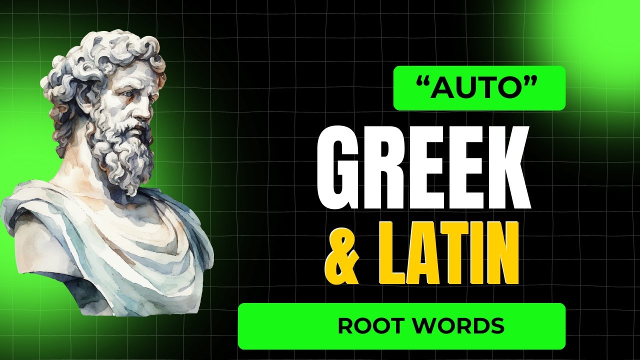 Unlocking Vocabulary Greek and Latin Root Words #4 Auto - YouTube