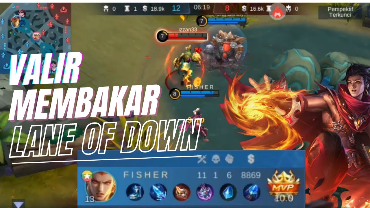 BUILD VALIR SUPPORT BERDAMAGE TINGGI || BUILD ITEM VALIR VERSI HEMLYVID ...