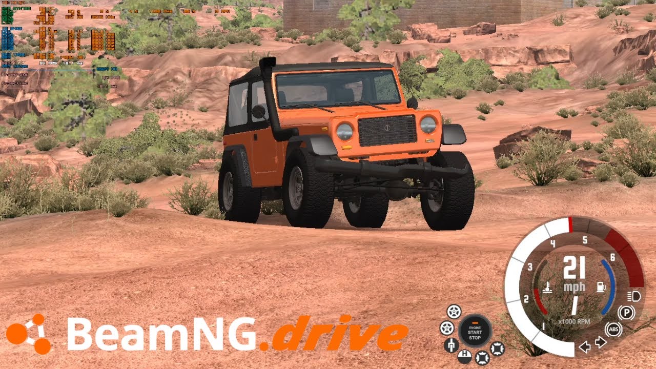 BeamNG.drive Gameplay - EP.2 (Old Version 0.14.0.5) - YouTube