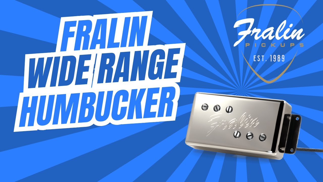 Fralin Wide Range Humbucker Demo - YouTube