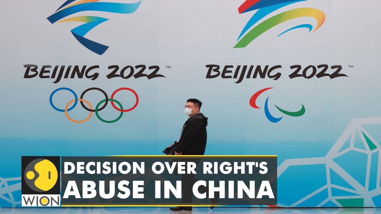 Protesters ask news broadcaster NBC to boycott winter Olympics | Latest ...