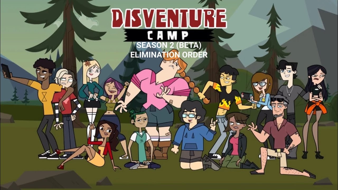 Disventure Camp: Season 2 (BETA) - Elimination Order - YouTube