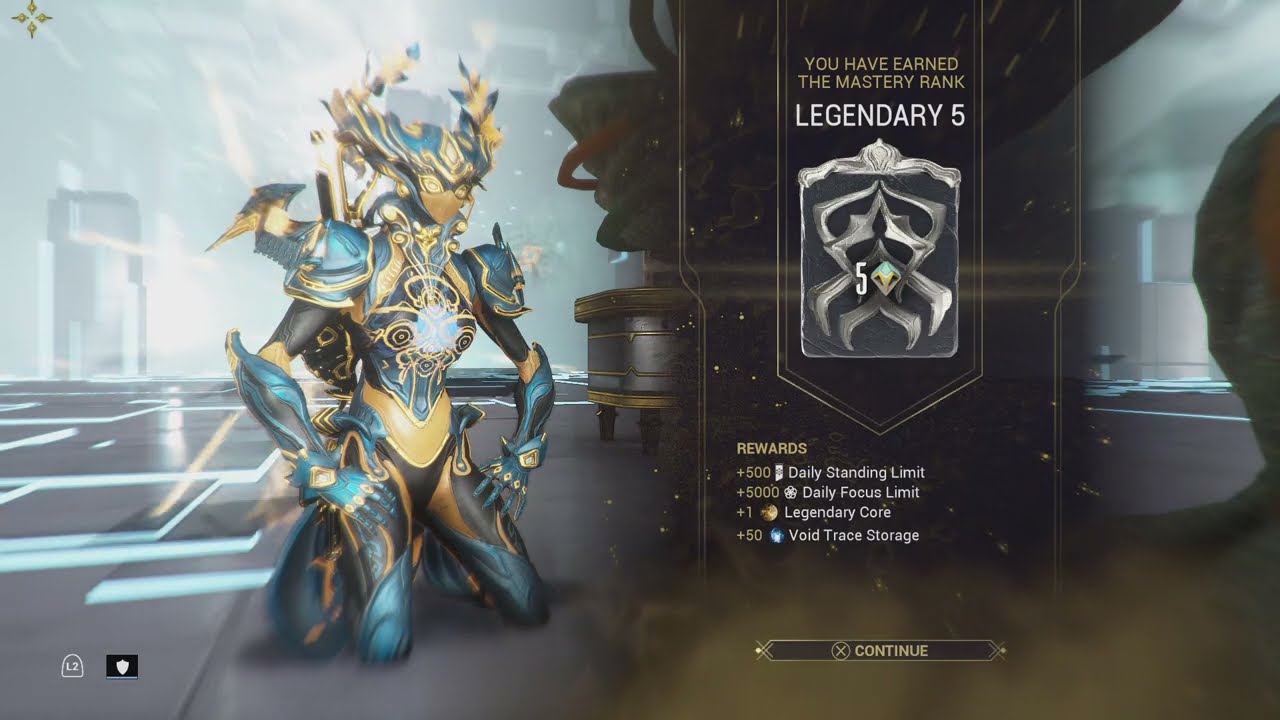 Warframe - Mastery Rank Test Legendary 5 - YouTube