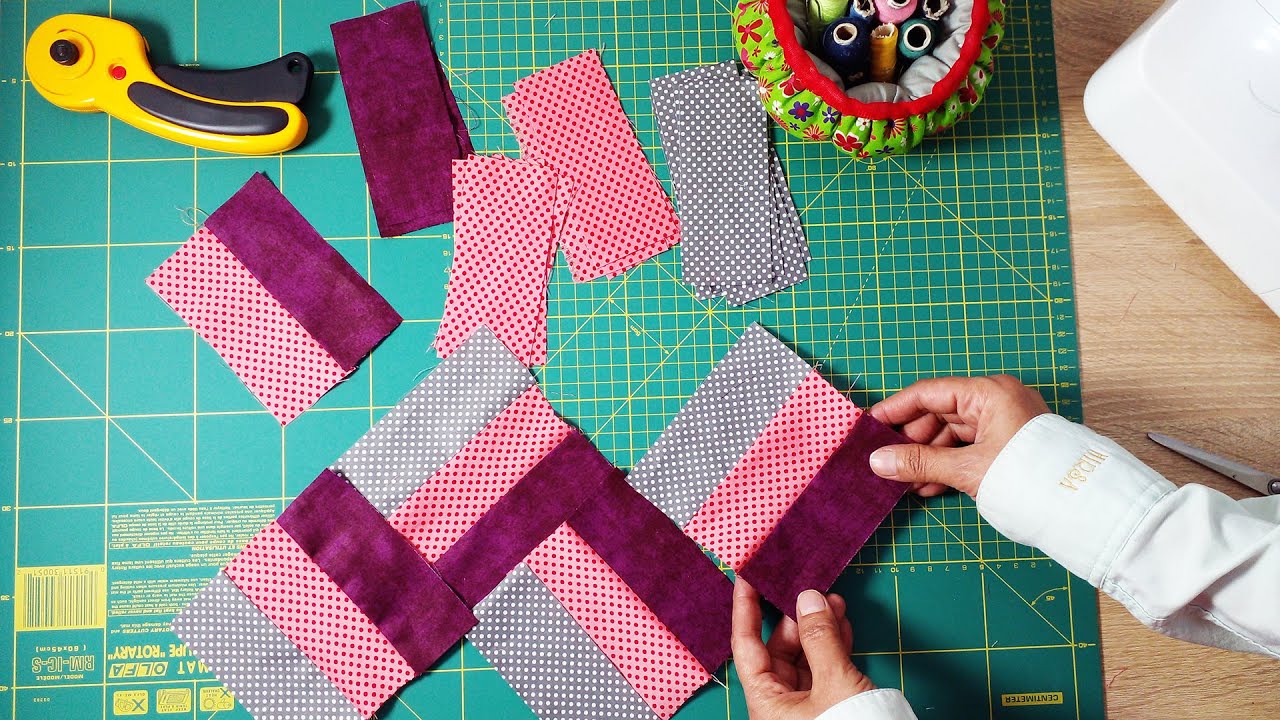 🦋Amazing easy patchwork trick For beginners | Easy sewing idea - YouTube