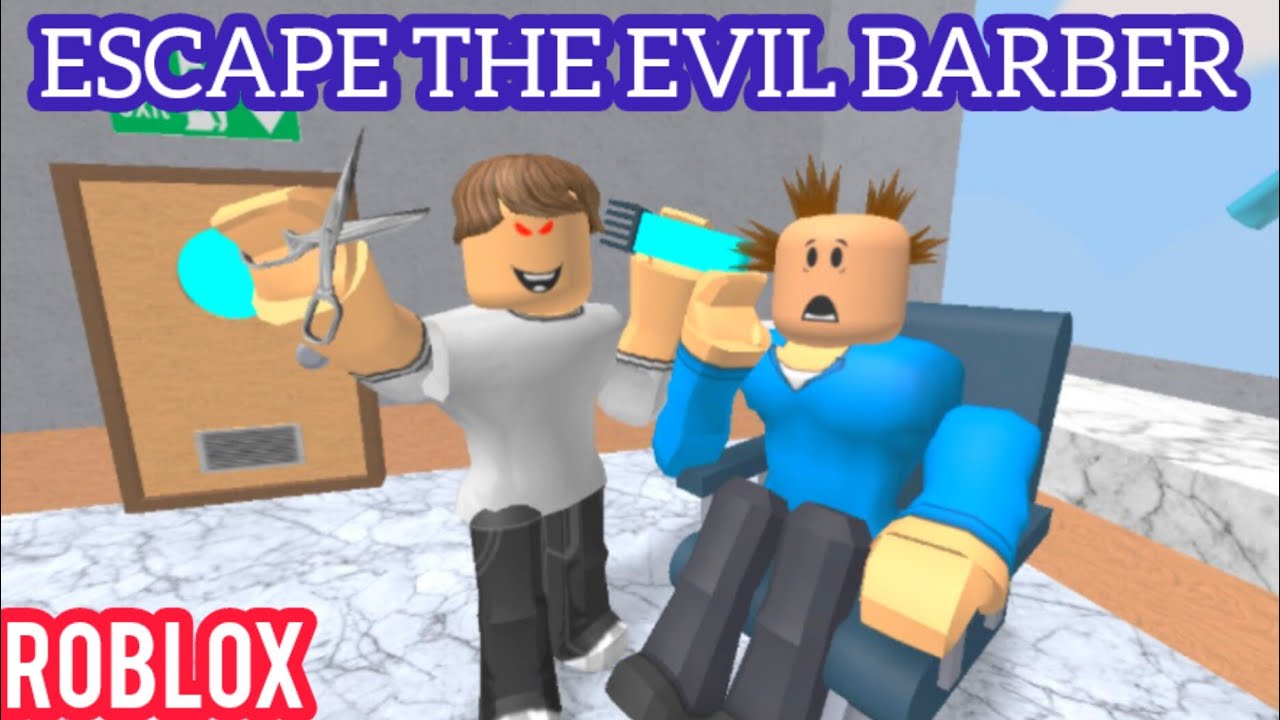 Escape the Evil Barber Shop! - YouTube