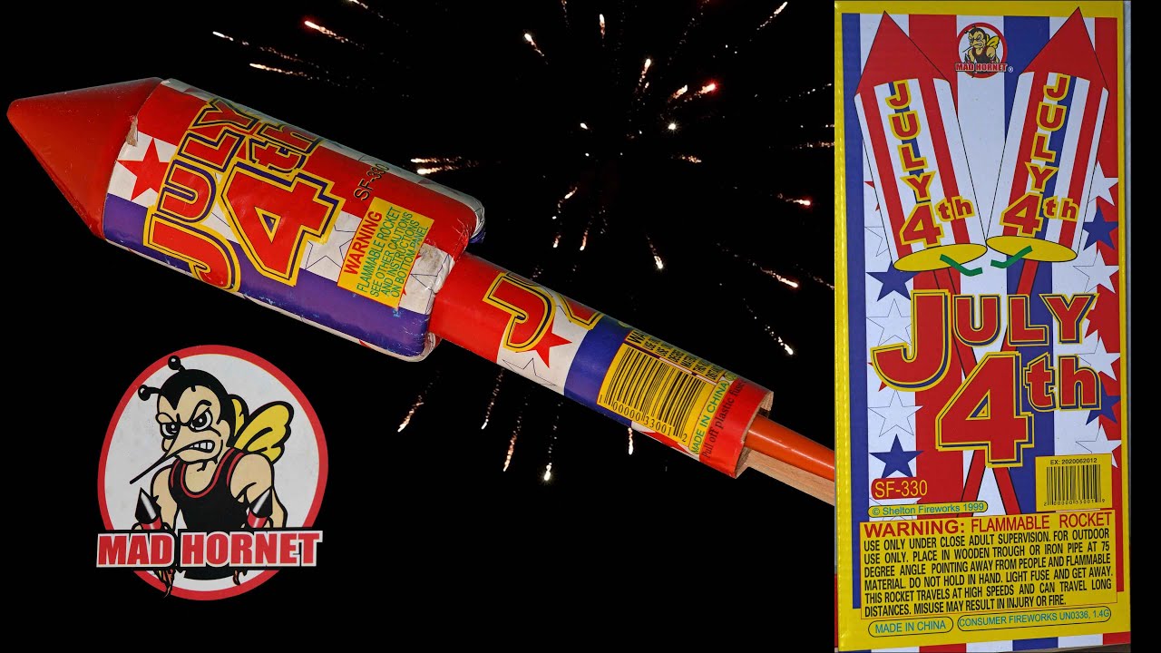 July 4th Rockets - Shelton's Fireworks - YouTube