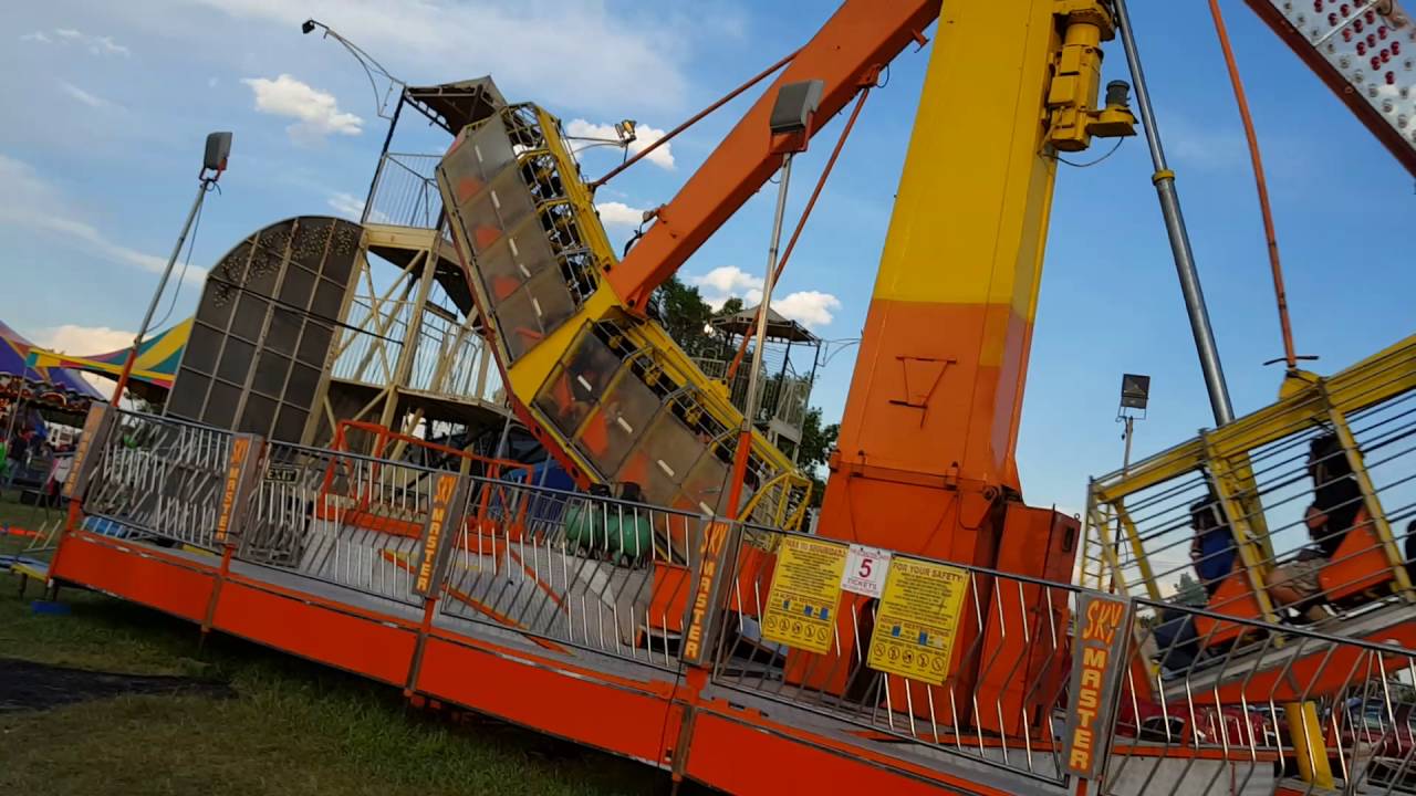 Sky master ride count fair - YouTube