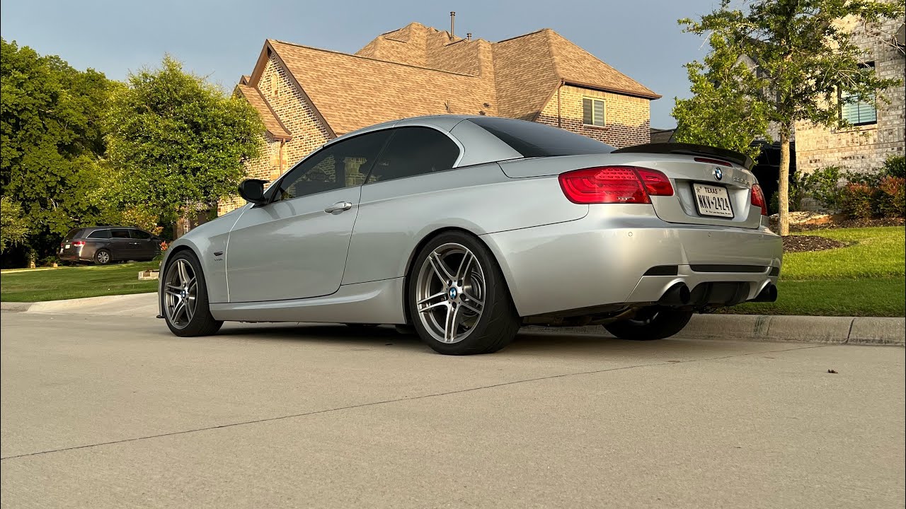 Single Turbo BMW 335is Cold Start - YouTube
