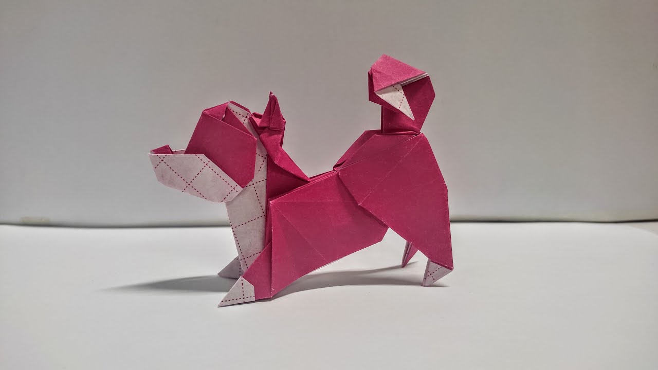 Origami Shiba Inu - How To Make An Origami Shiba Inu - Origami Tutorial ...