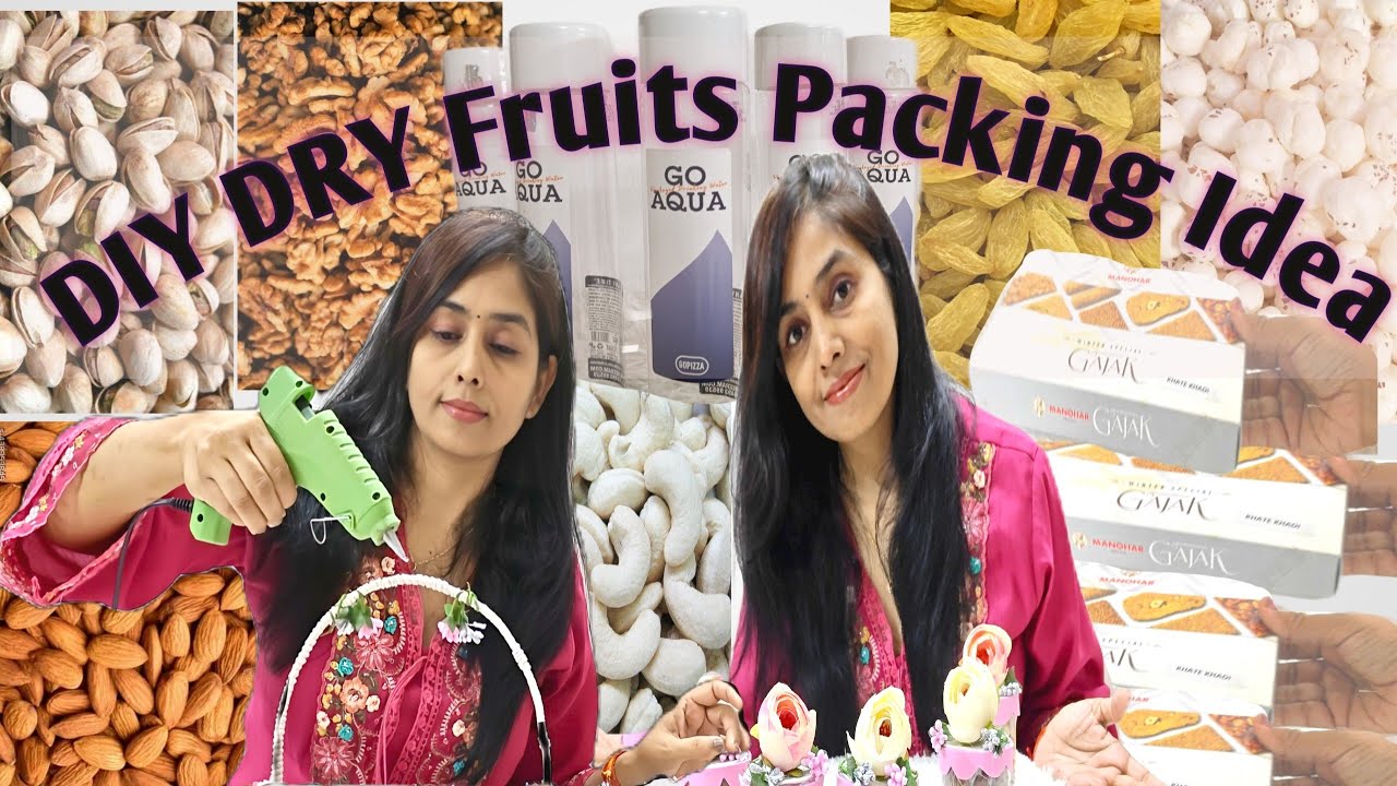 Dry Fruits Packing Idea | DIY Dry Fruits Packing for Wedding ...
