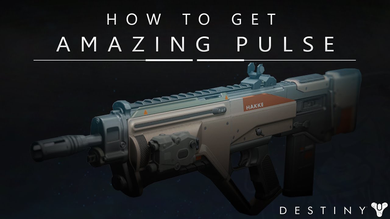 Destiny: How To Get Amazing Two Burst Kill Pulse Rifle - Gunsmith ...