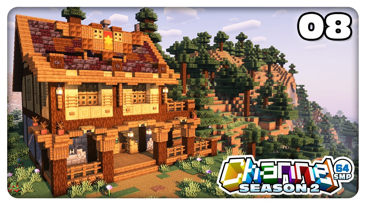 Minecraft Wilderness Lodge - Channel 64 SMP - S02E08 - Neko - YouTube