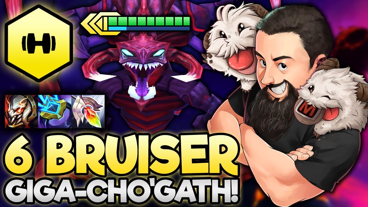 6 Bruiser - This Cho'Gath is MASSIVE!! | TFT Runeterra Reforged ...