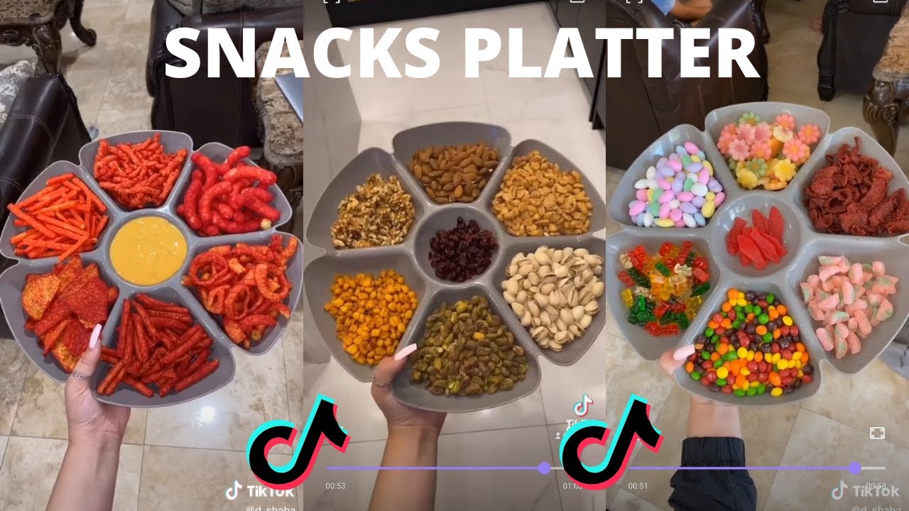 SNACKS PLATTER IDEAS | Tiktok compilation - YouTube