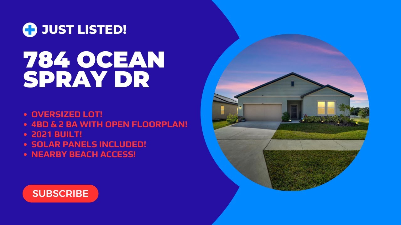 784 Ocean Spray Dr Virtual Tour - YouTube