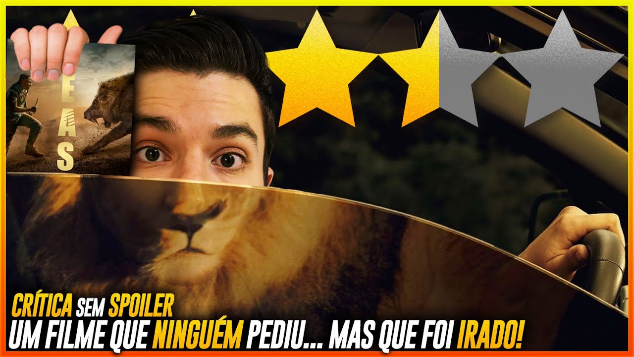 A FERA é um Filme com IDRIS ELBA vs UM LEÃO... E eu achei IRADO | A ...