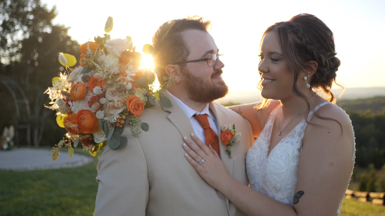 Miranda & Jordan's Wedding Highlight at Howe Farms in the Pavilion ...
