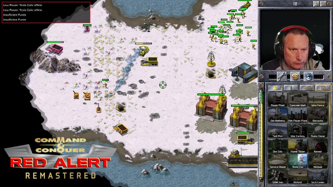 Command & Conquer - Red Alert - Remastered - Gameplay 1 ( 2023 ) - YouTube