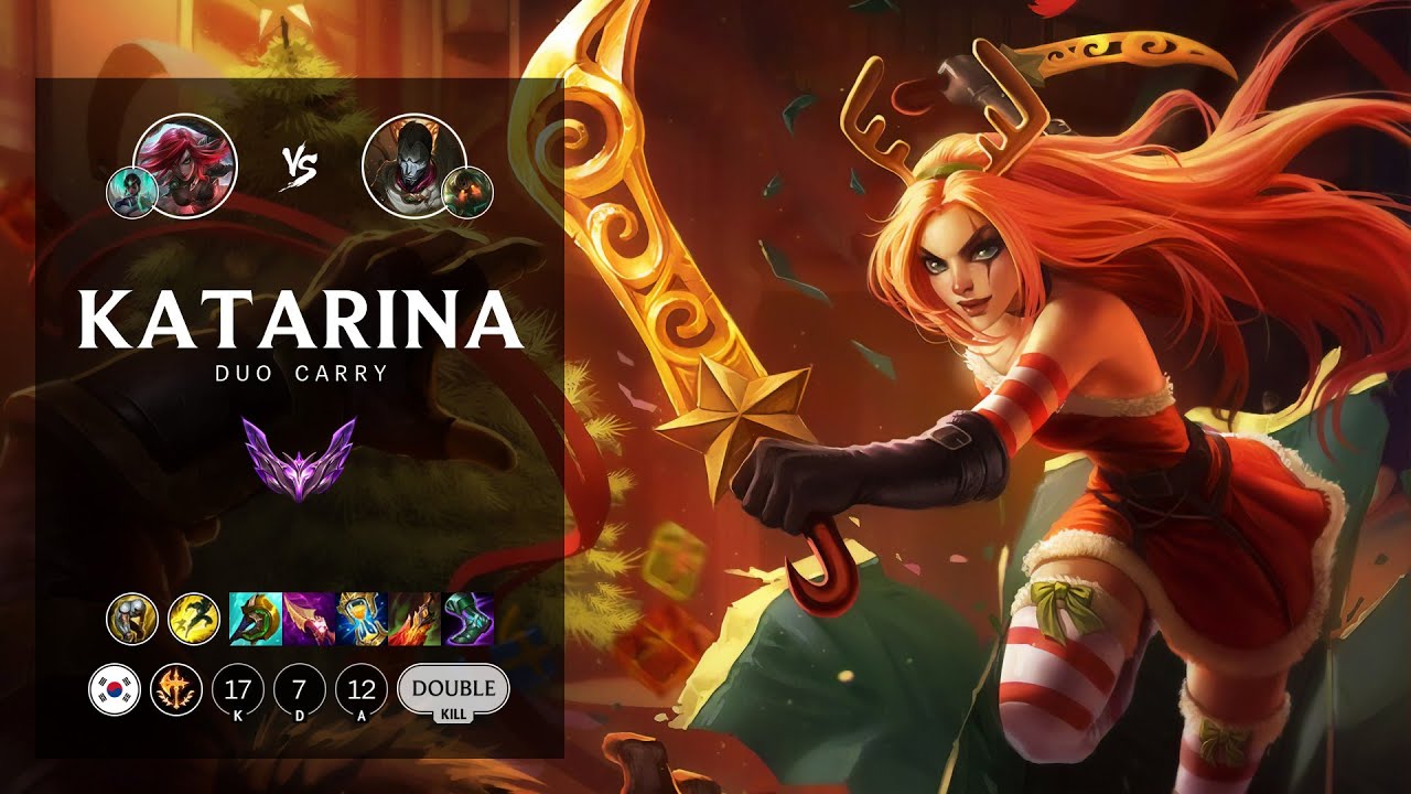 Katarina Bot vs Jhin - KR Master Patch 12.9 - YouTube