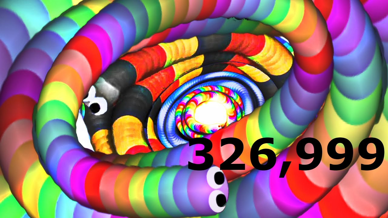 SLITHER.IO - WORLD RECORD 300,000k+ BEST PLAYER EVER 2017 YOUTUBE ...