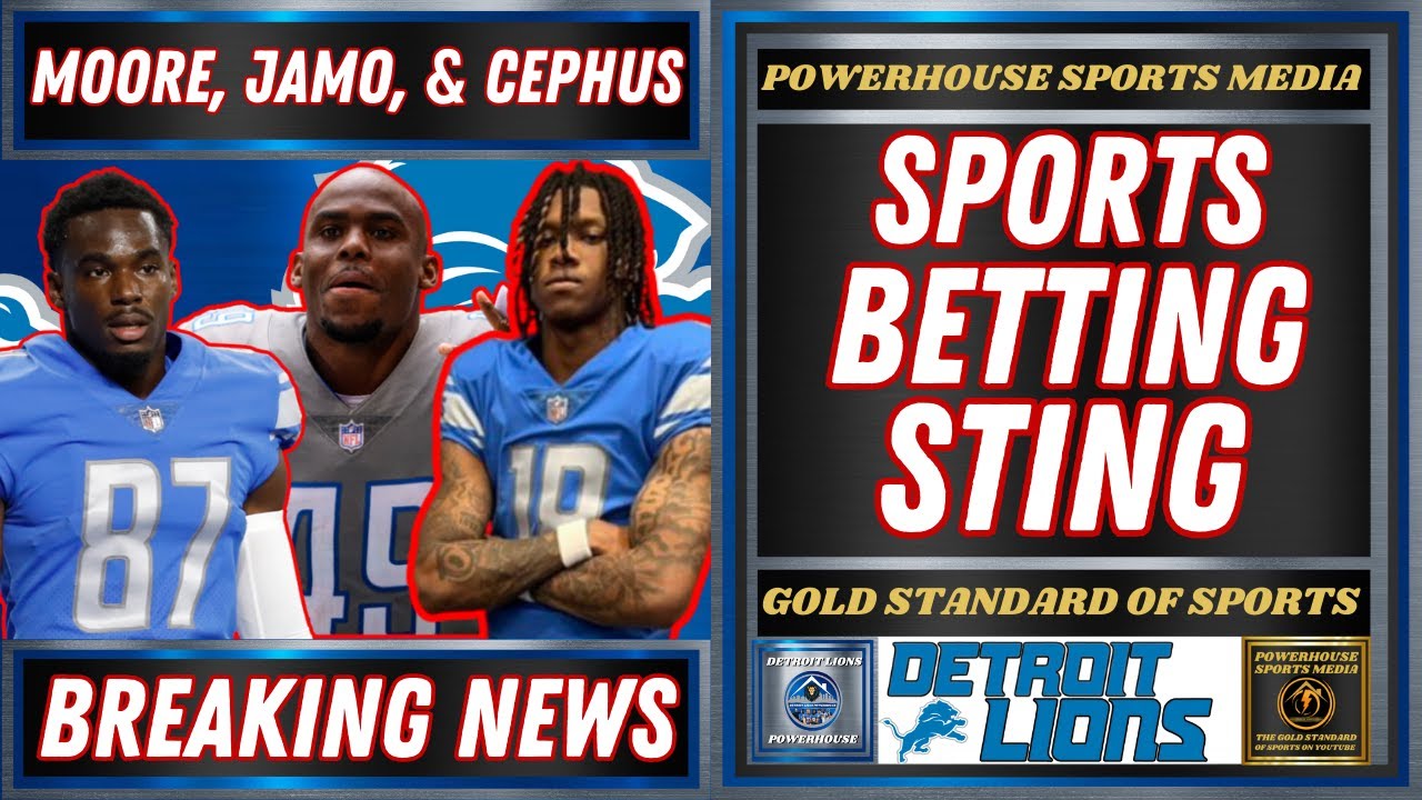 Breaking News Detroit Lions Quintez Cephus Jameson Williams CJ Moore ...