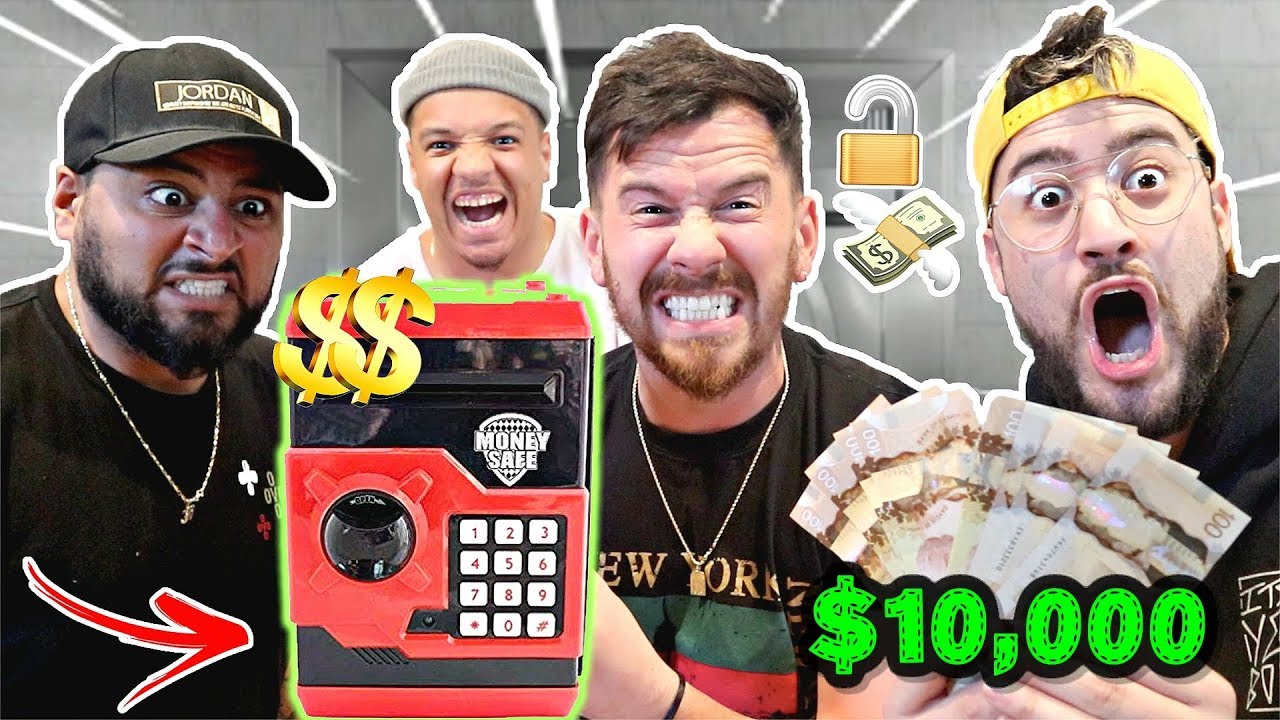 $10000 IF YOU CAN CRACK THE CODE TO THE UNBREAKABLE SAFE !! - YouTube