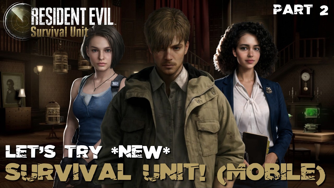 Let's Try RE:SURVIVAL UNIT! (PART 2) Mansion Setup | Resident Evil ...