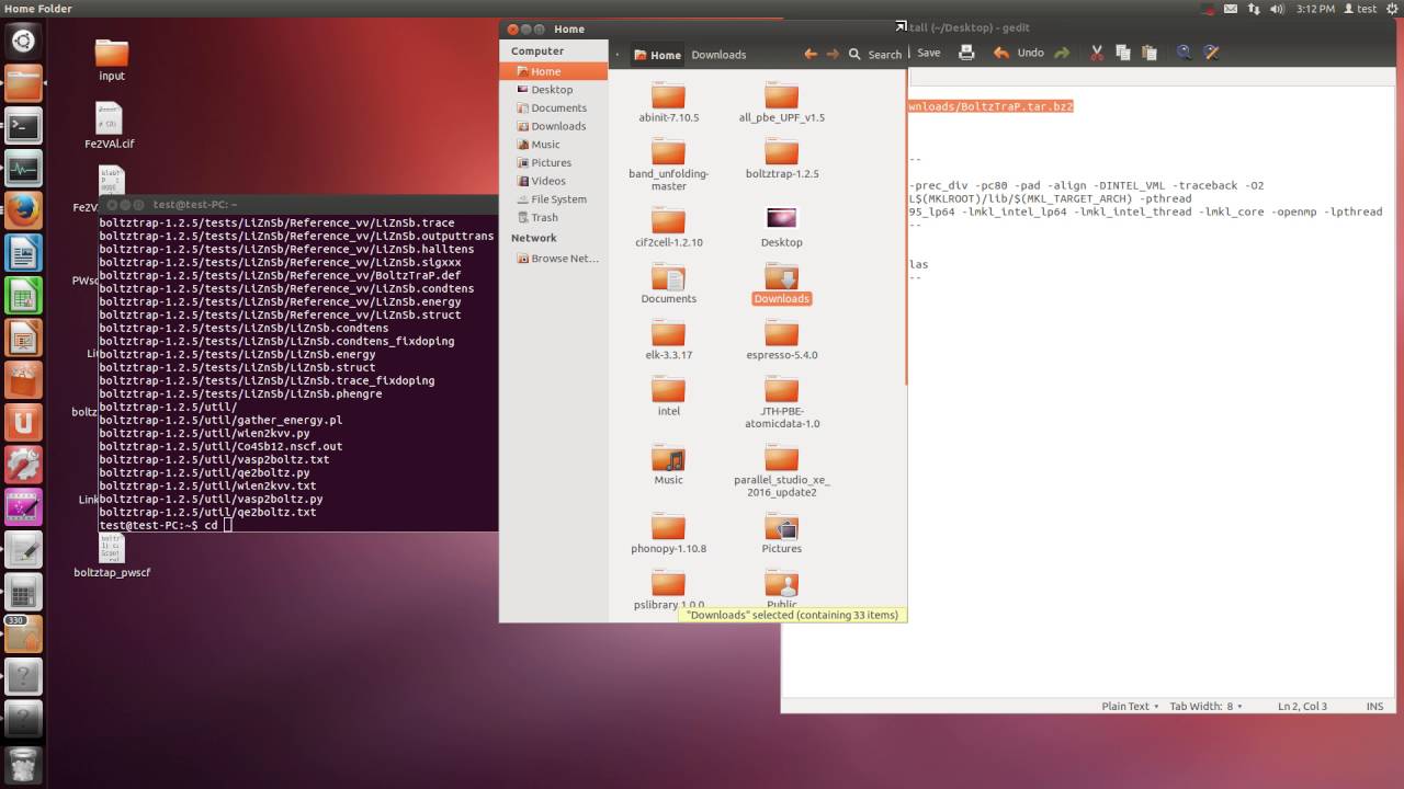 boltztrap (install, intel compiler) - YouTube