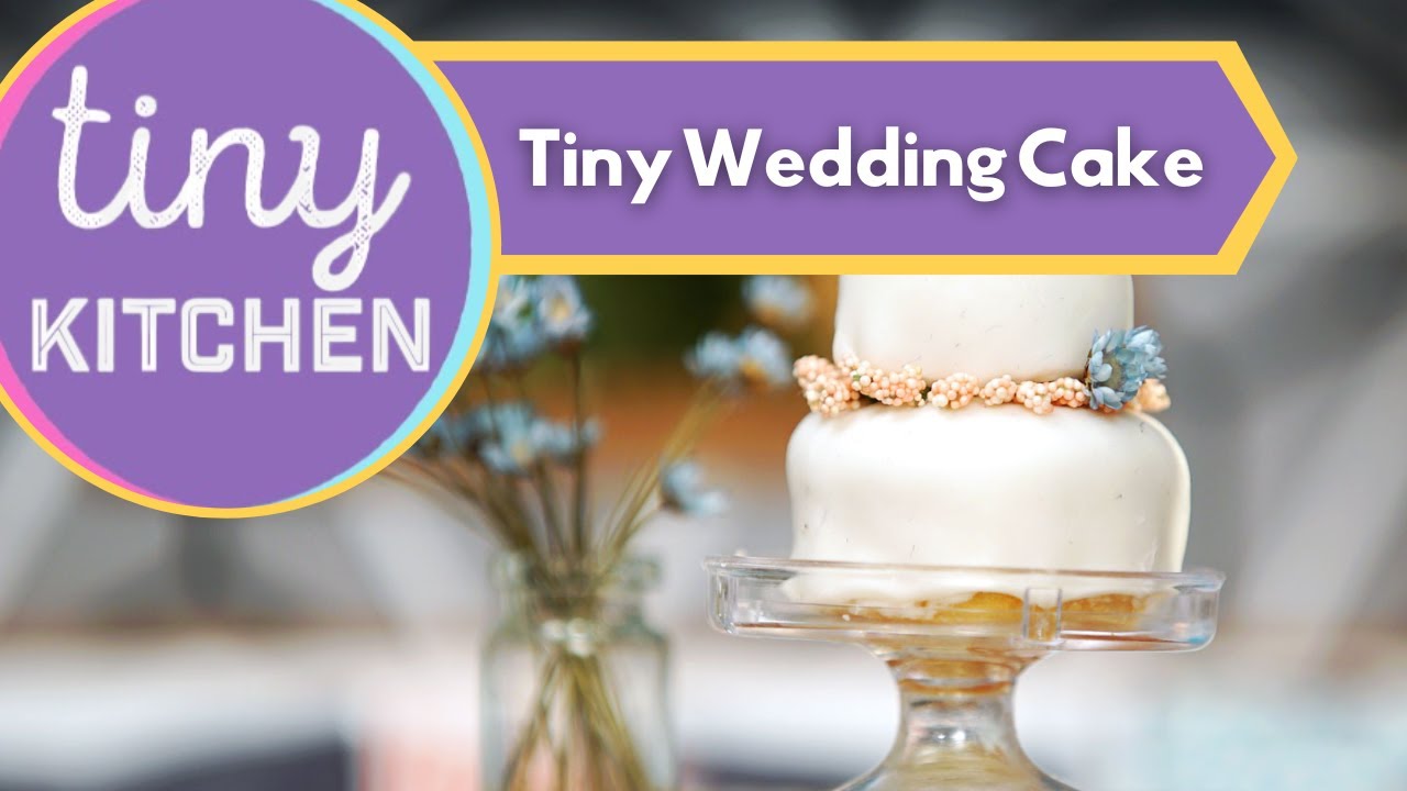 Tiny Wedding Cake - YouTube