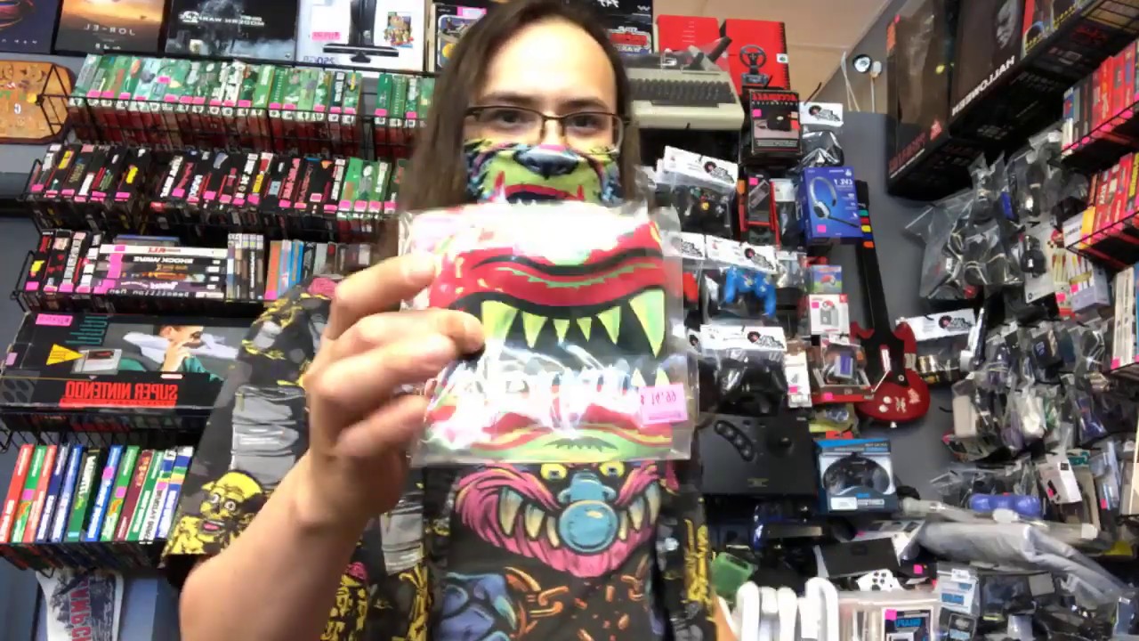 Retro A Go Go Face Masks Unboxing and More - YouTube