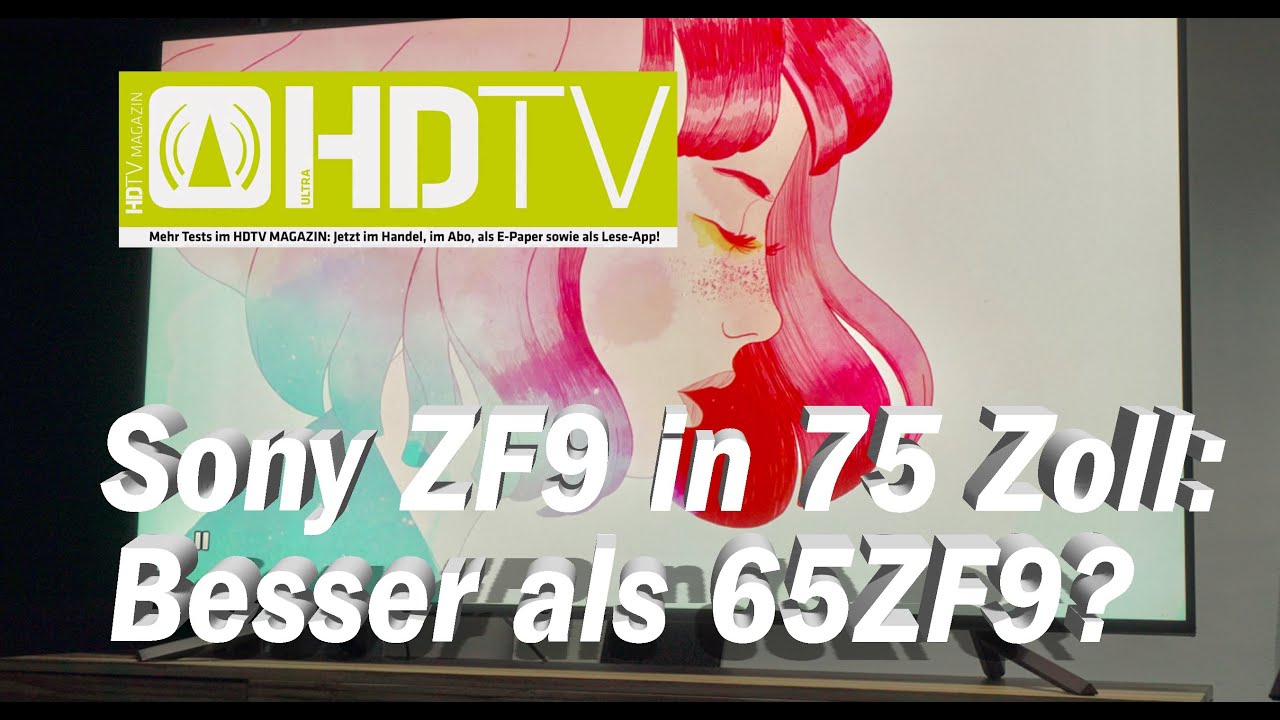 Sony 75ZF9 mit X1 Ultimate: Besser als 65ZF9? - YouTube