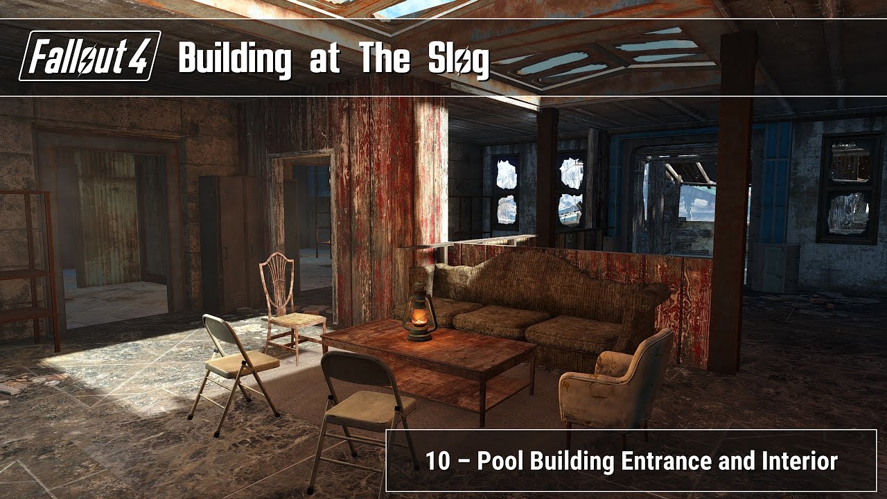 Fallout 4 - Building at The Slog 10 (Pool Building Entrance and ...