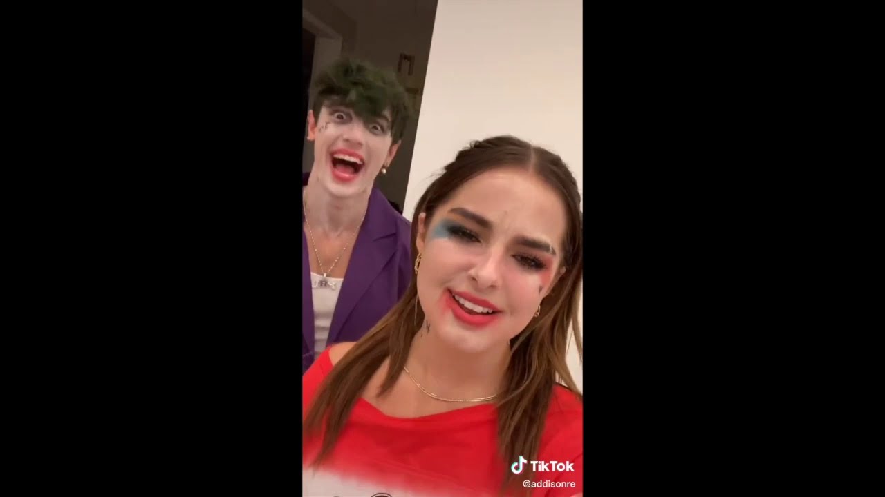 Addison Rae & Bryce Hall HALLOWEEN Costume! - YouTube