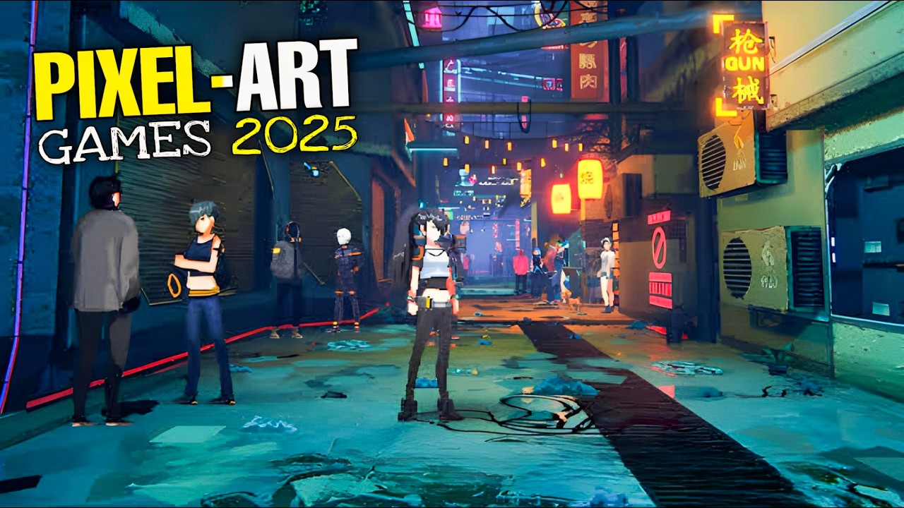 Top 20 Best Pixel Art Games for Mobile | Best Android Games 2025 - YouTube