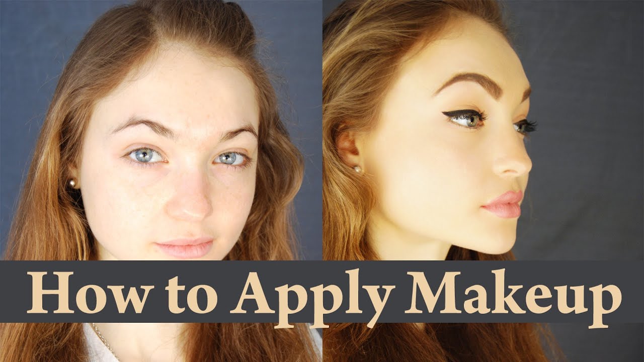 How to APPLY MAKEUP - Foundation routine - YouTube