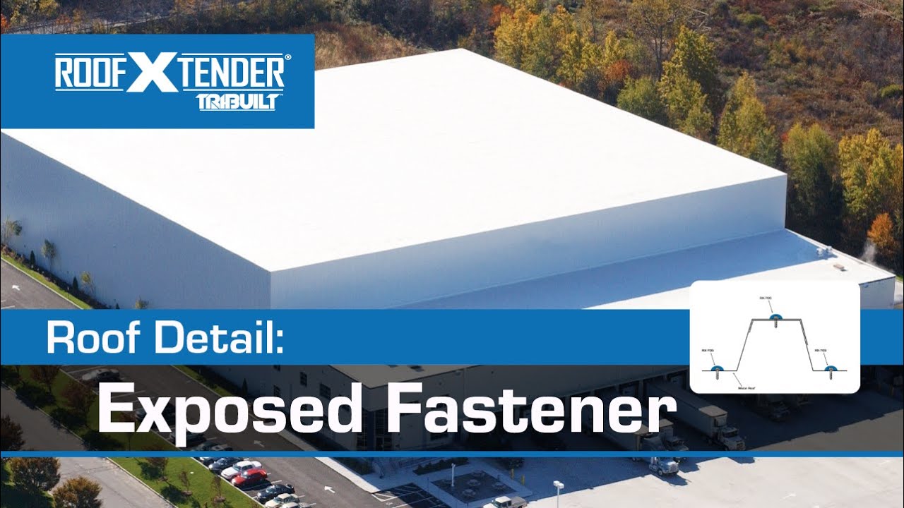 ME-AC-1 Roof X Tender 705 Exposed Fastener - YouTube