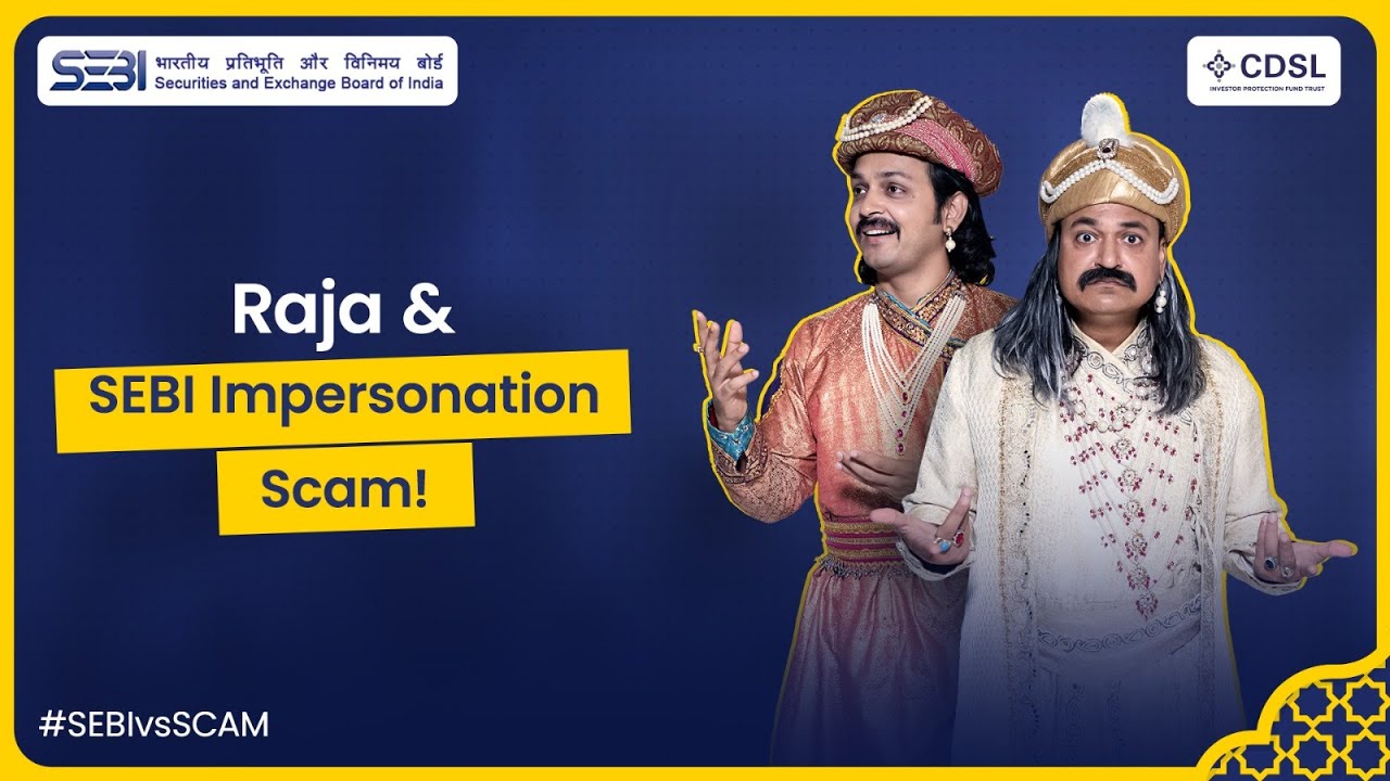 Scammer in Officer’s Look? A Royal Threat! | SEBI vs SCAM | CDSL IPF ...