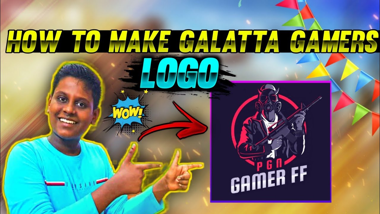 HOW TO MAKE GALATTA GAMERS LOGO IN TAMIL | தமிழில் - YouTube