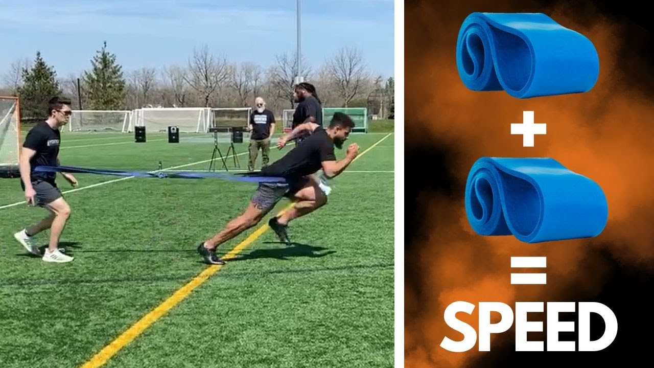 Top 3 Exercises for Speed Training Using Double Bands - YouTube