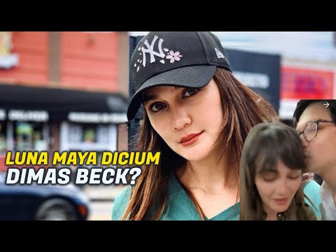 Ciuman Luna Maya dan Dimas Beck Bikin Heboh, Begini Faktanya