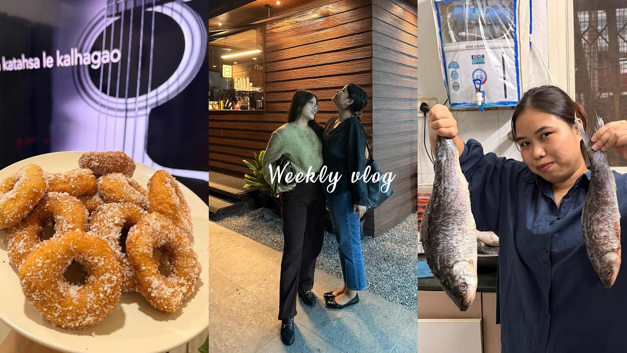 🌸 Through the Week with Me | Grocery shopping 🕯 | Cafe Hopping ☕🍰 ...