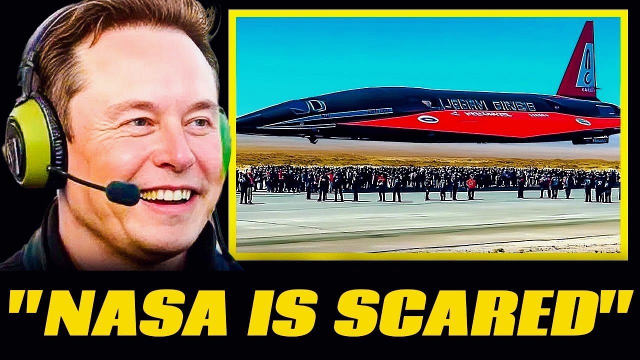 Elon Musk Unveils Groundbreaking Anti-Gravity Tesla Jet - YouTube