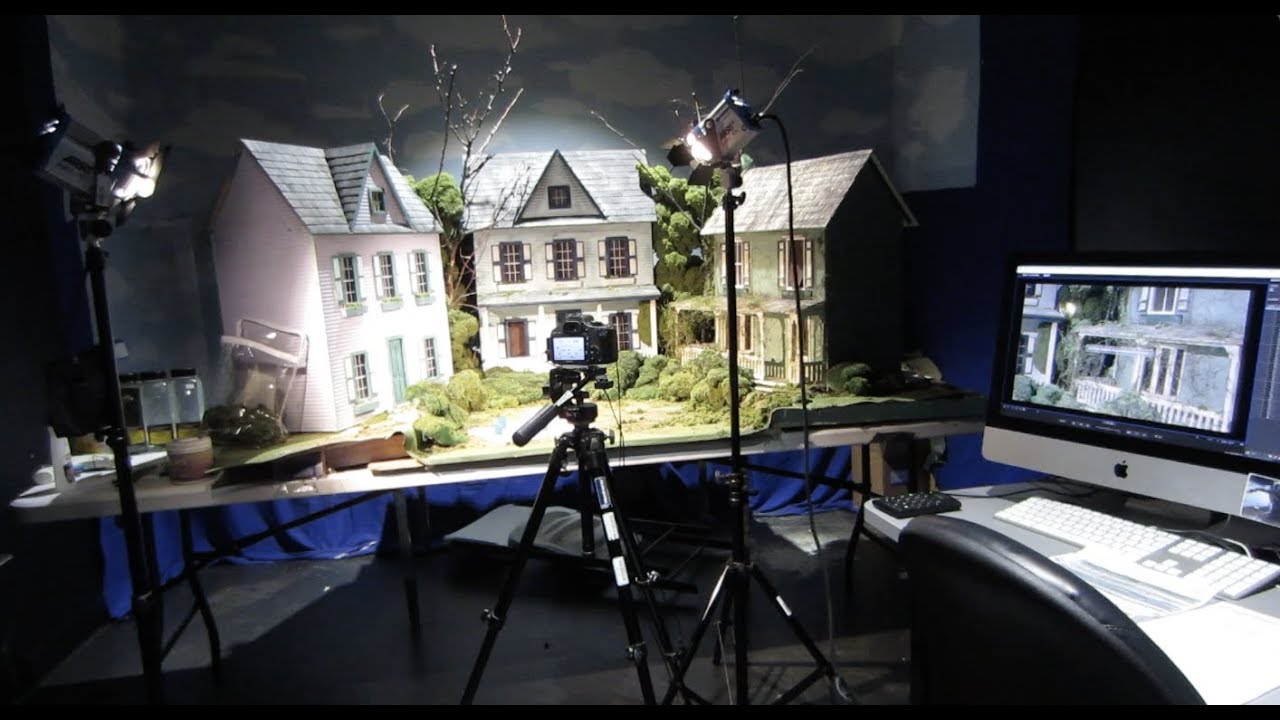 Setting Up To Shoot In Stop Motion - YouTube