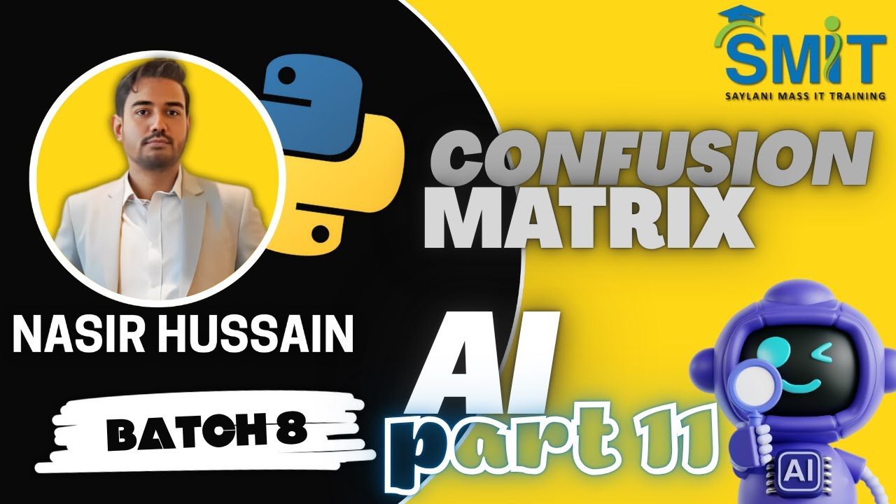 Confusion Matrix Explained | AI Part 11 | BATCH 8 #ai - YouTube